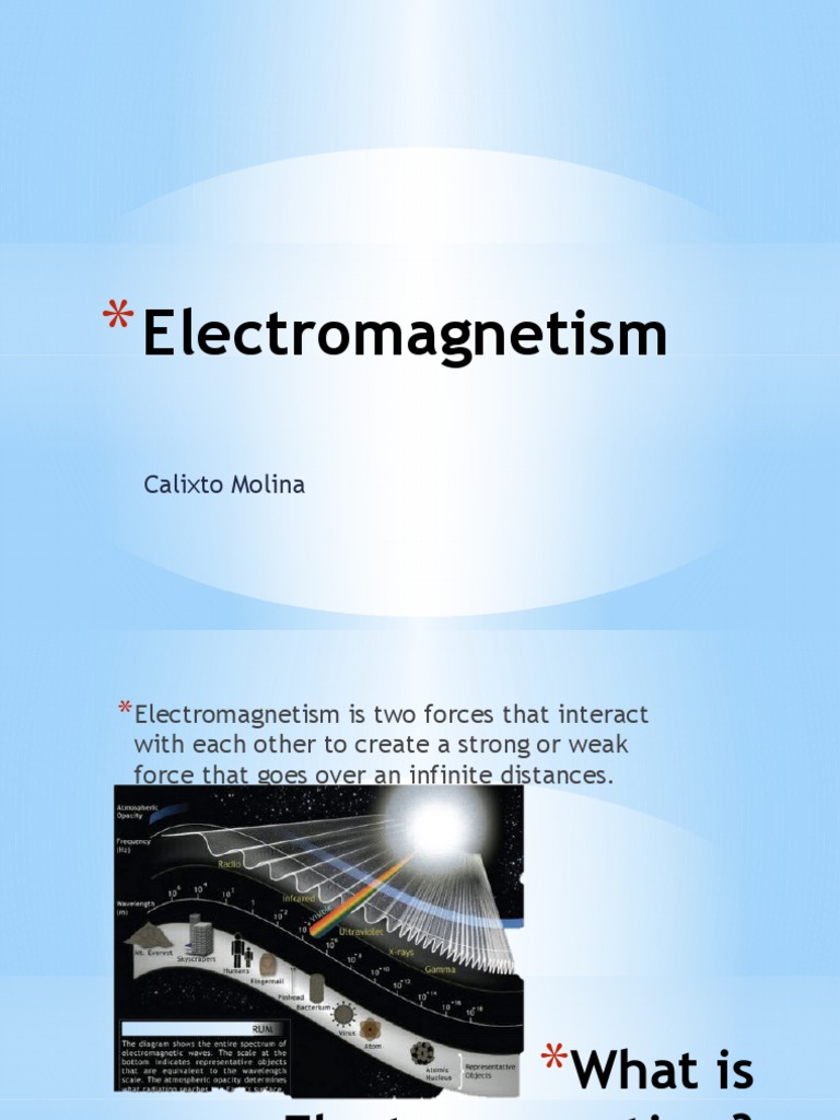 Understanding Electromagnetism Basics | PDF