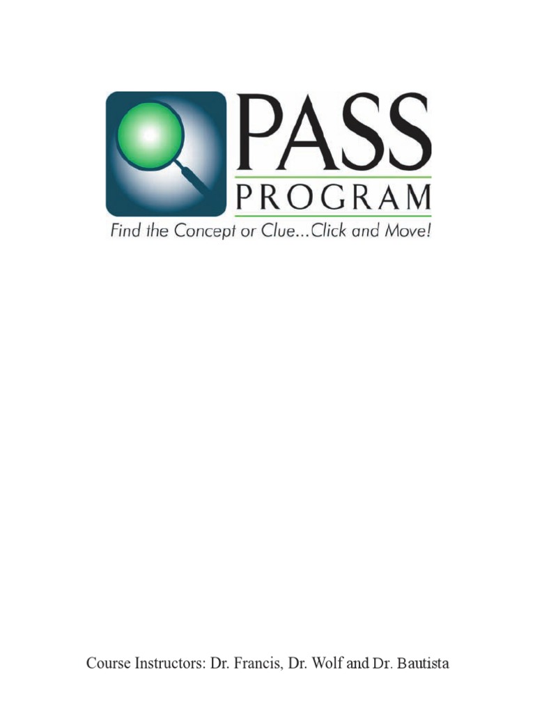 Pass Program | PDF | Exhalation | Lung