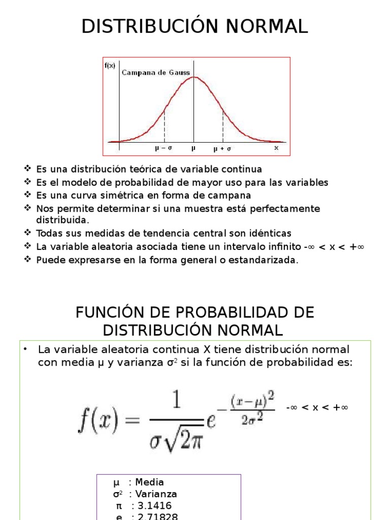 Distribución Normal | Distribución normal | Diferencia