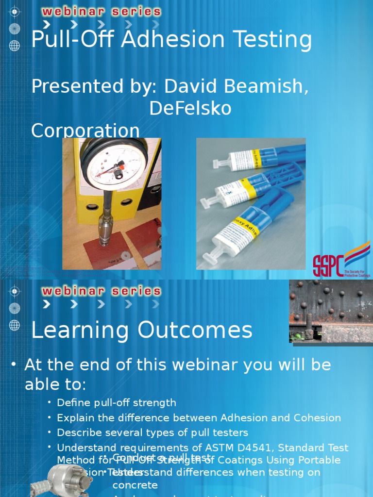 Esplicacion Norma ASTM D 4541 | PDF