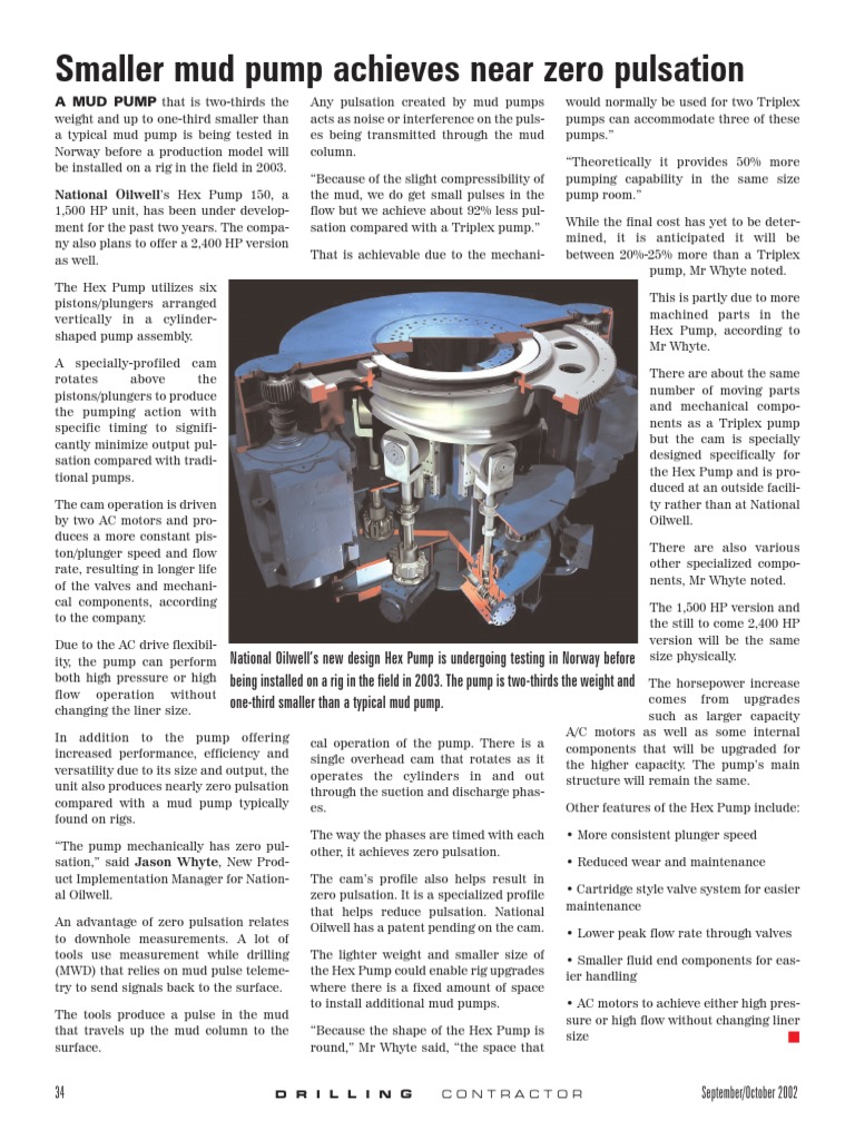 HEX Pump | PDF | Pump | Machines