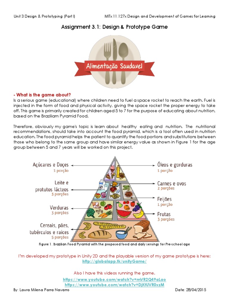 Educational Game Prototype for Kids | PDF | Prototype | Nutrition