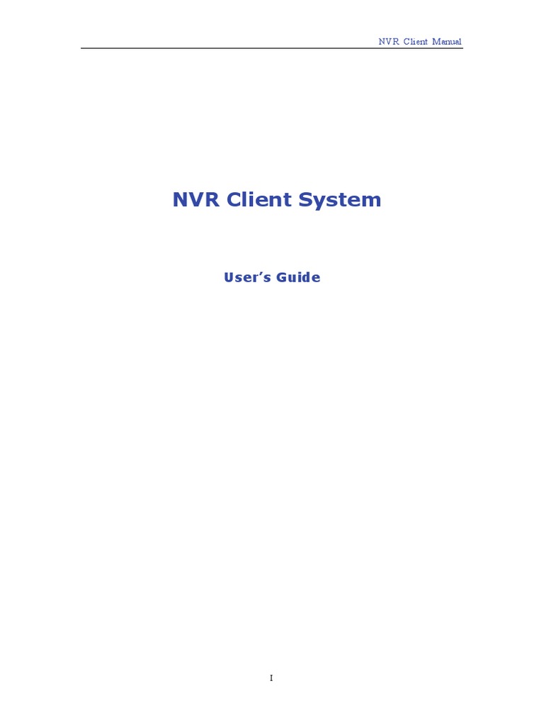 Digivision NVR Client Manual (V6.40) PDF | PDF | Button (Computing ...