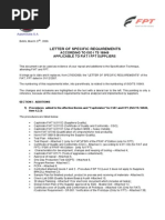 Customer Specific Requirements Matrix | PDF | Iso 9000 | Internal Audit