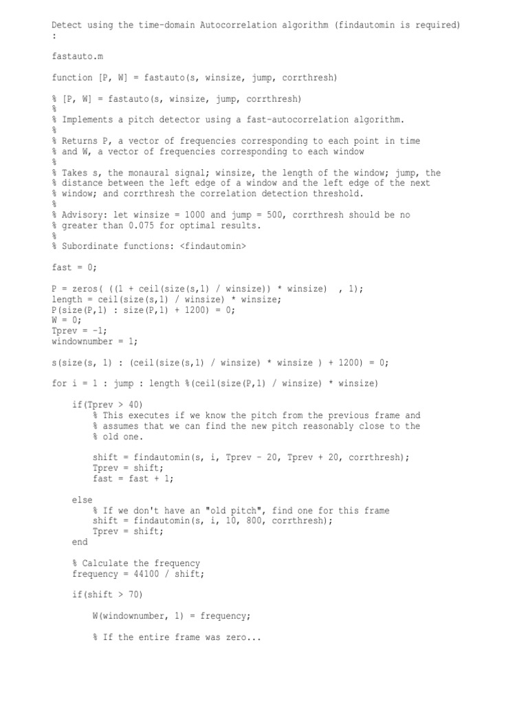 Matlab Codes | PDF | Fast Fourier Transform | Sampling (Signal Processing)