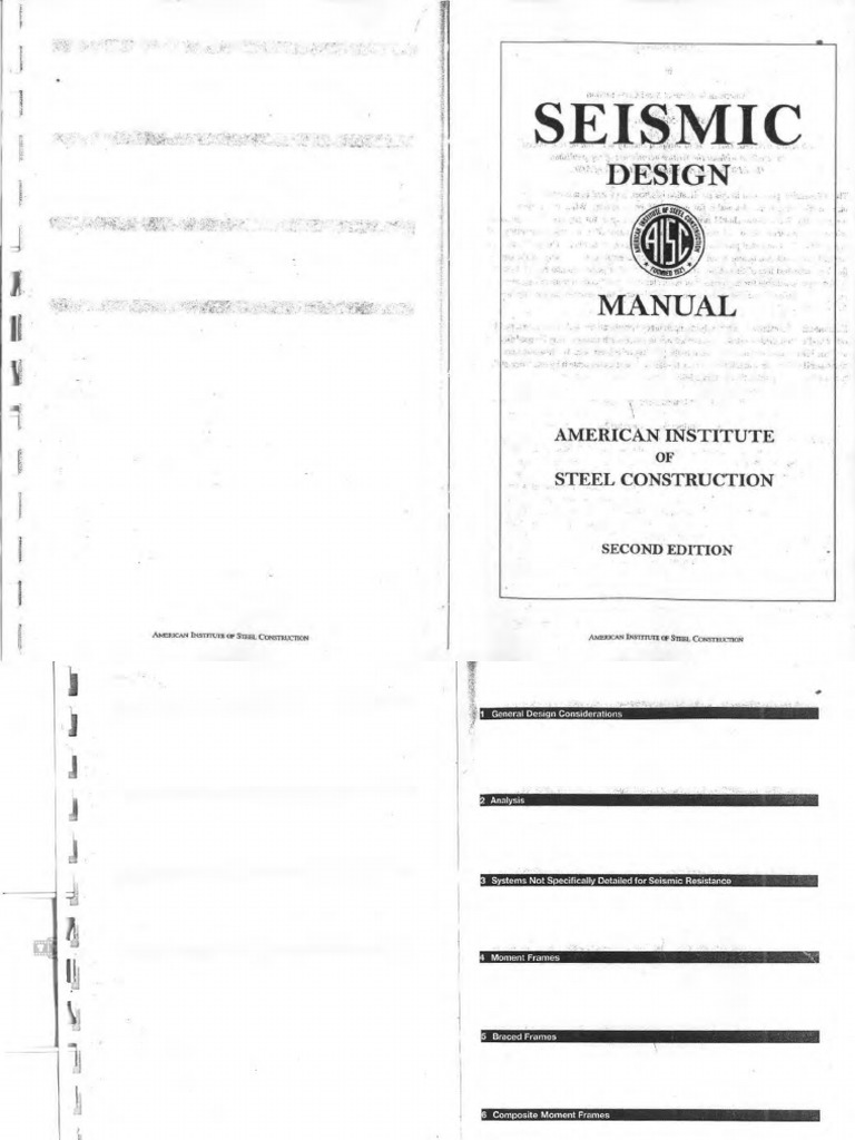 AISC Seismic Design Manual 2nd Edition | PDF