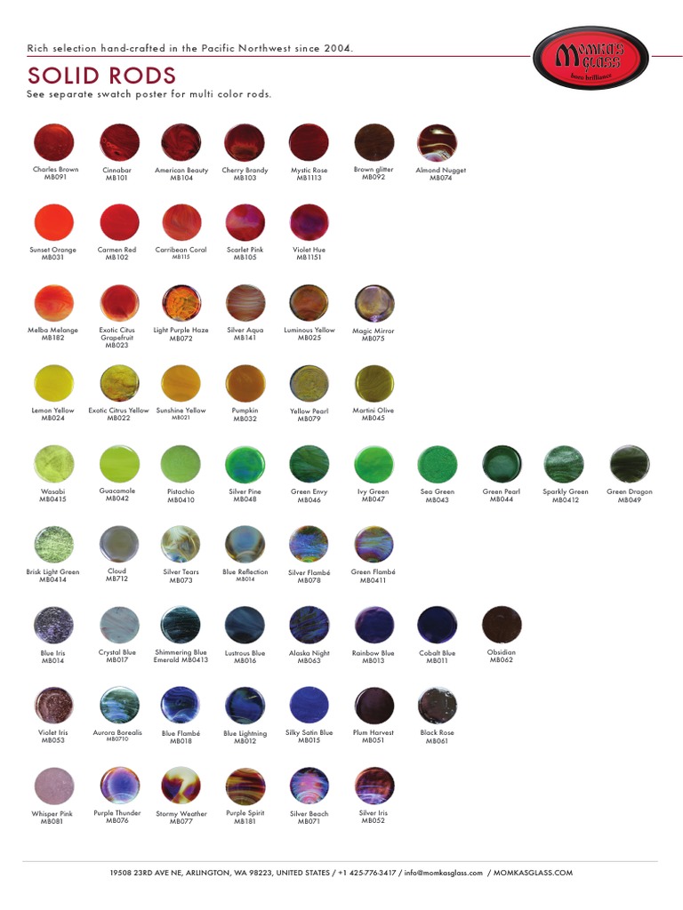 MomKa Glass Poster Solid Rods | PDF