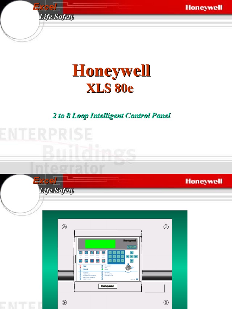 XLS80e Fire Detection System | PDF | Power Supply | Microsoft Excel