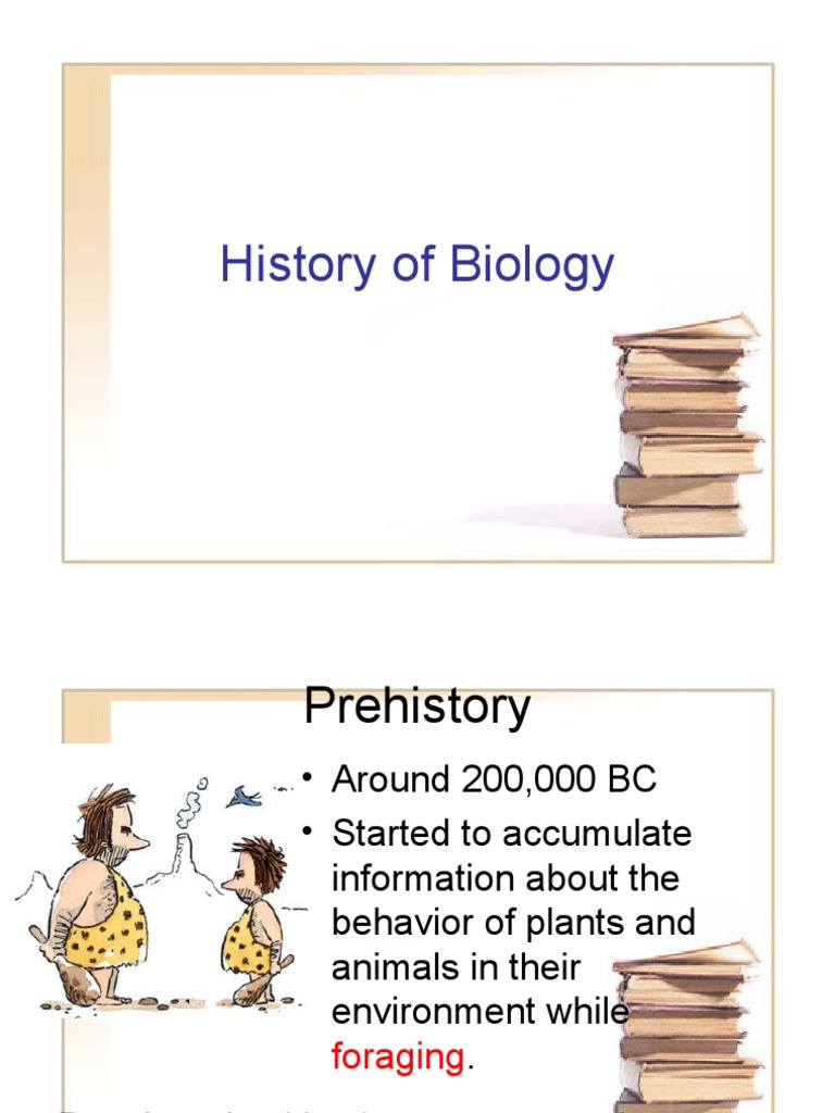History of Biology.ppt | Taxonomy (Biology) | Heredity