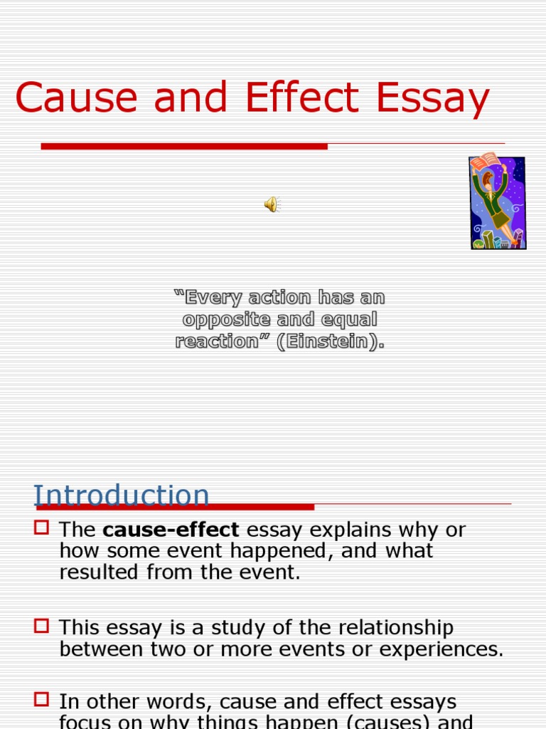 Writing Cause and Effect Essays | PDF | Essays | Causality