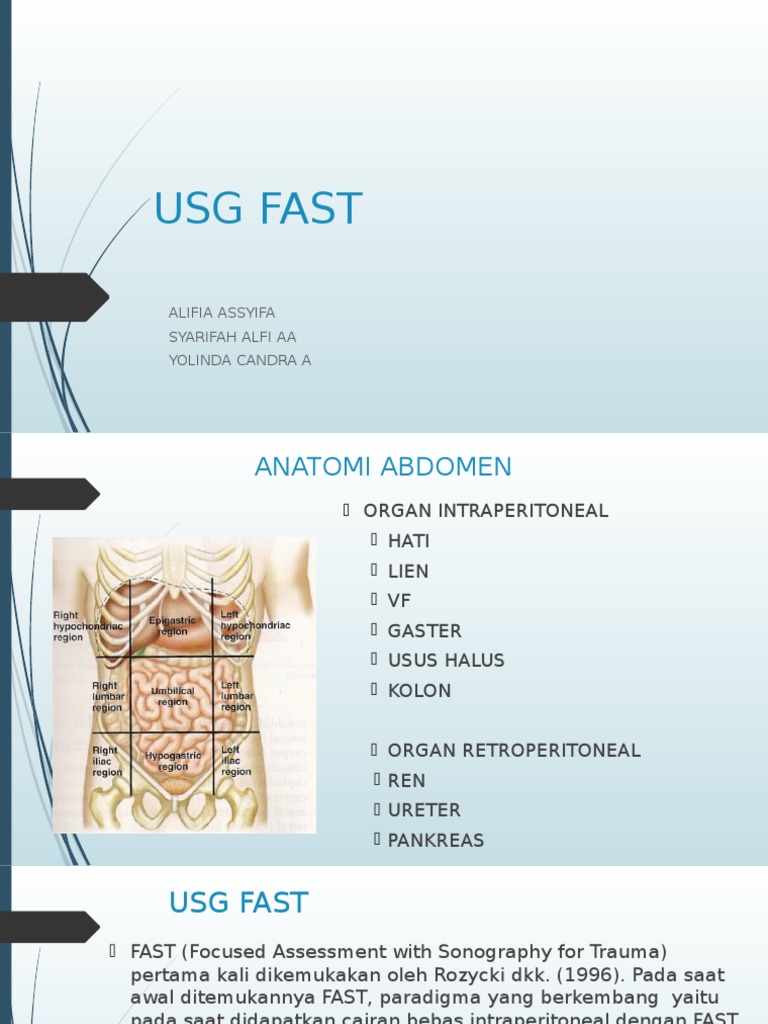 Usg Fast | PDF