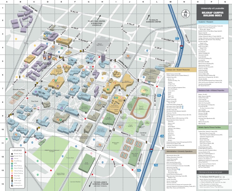 Belknap Campus Building Index: University of Louisville | Download Free ...