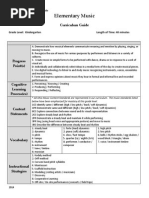 Music Standards Ohio | PDF | Rhythm | Music Education