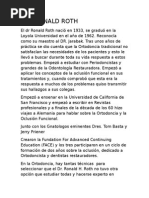 Técnica de Ortodoncia Roth | PDF | Odontología | Ortodoncia