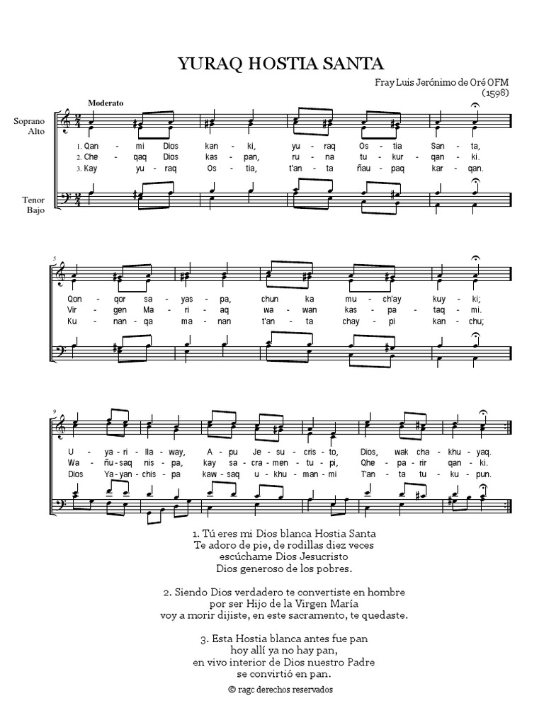 YURAQ Hostia Santa | PDF