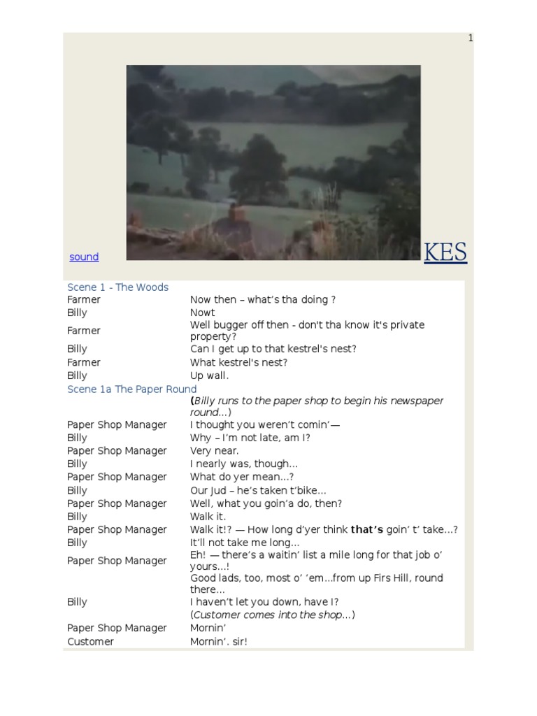 KES Final (Script) | PDF