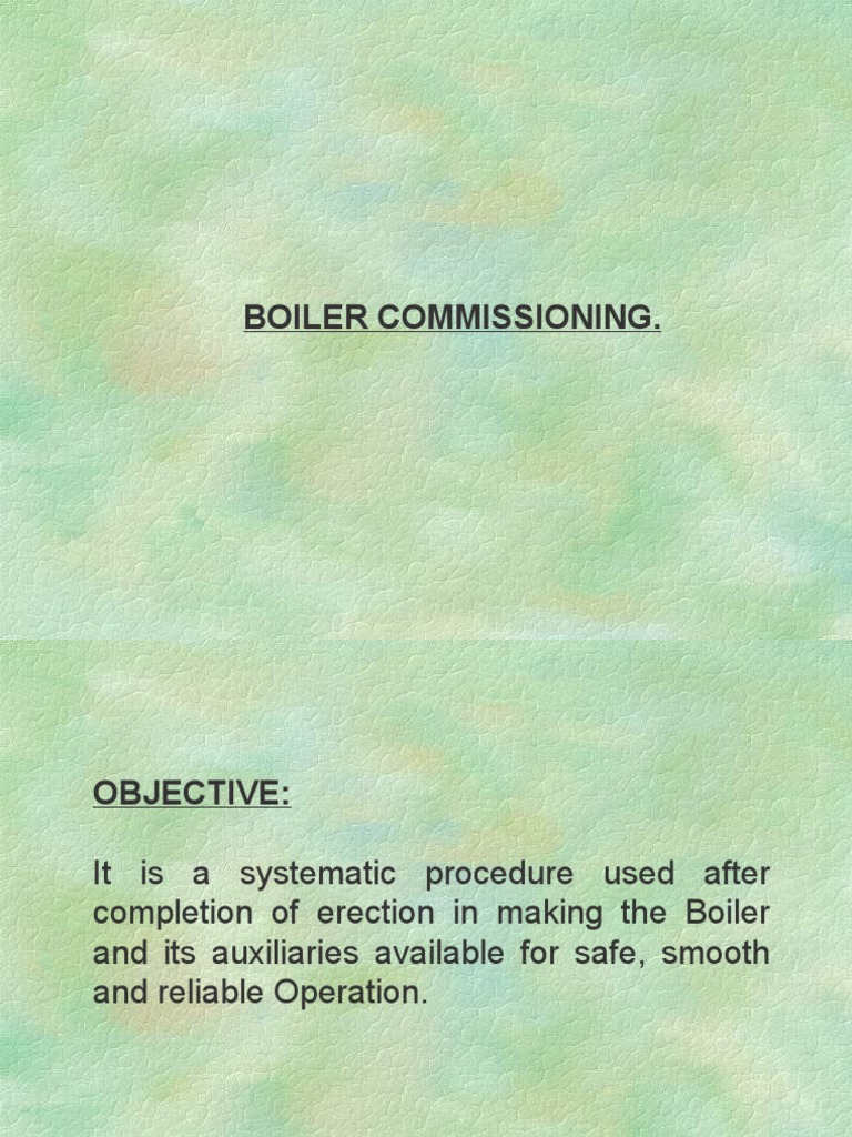 Boiler Commissioning | PDF | Boiler | Hydrochloric Acid