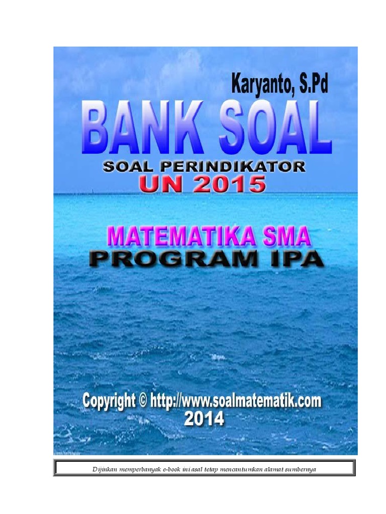 SKL UN Matematika IPA | PDF