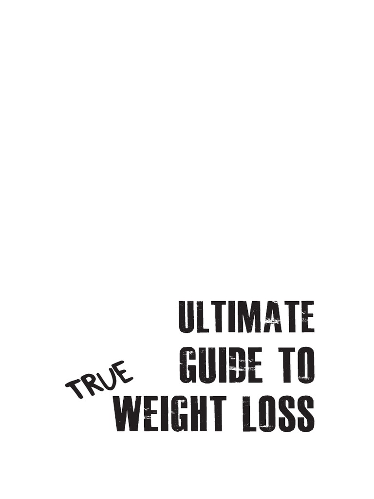 Truweight Book Excerpt 1 | PDF | Inflammation | Nutrition
