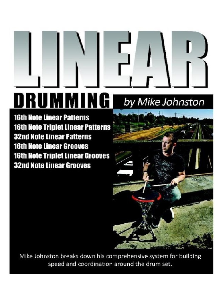 Linear Drumming by Mike Johnston | PDF
