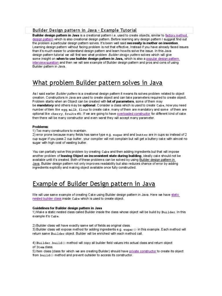 Design Pattern Pdf Class Computer Programming Method Computer Programming