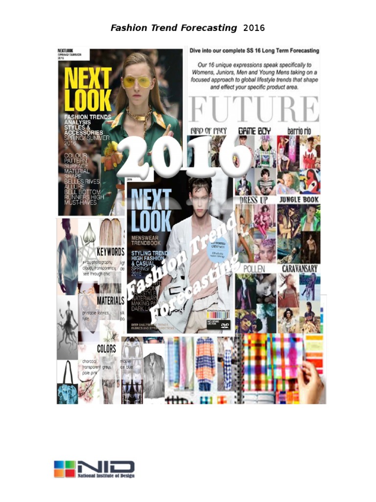 Fashion Trend Forecast | PDF | Human Appearance | Softlines (Retail)