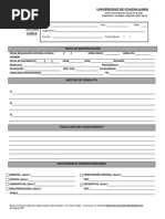Formato de Hoja de Interconsulta Médica | PDF