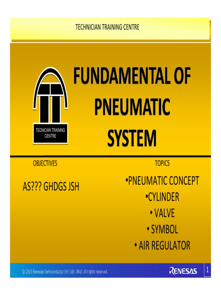 TTC Pneumatic CYLINDER PDF | PDF | Valve | Force
