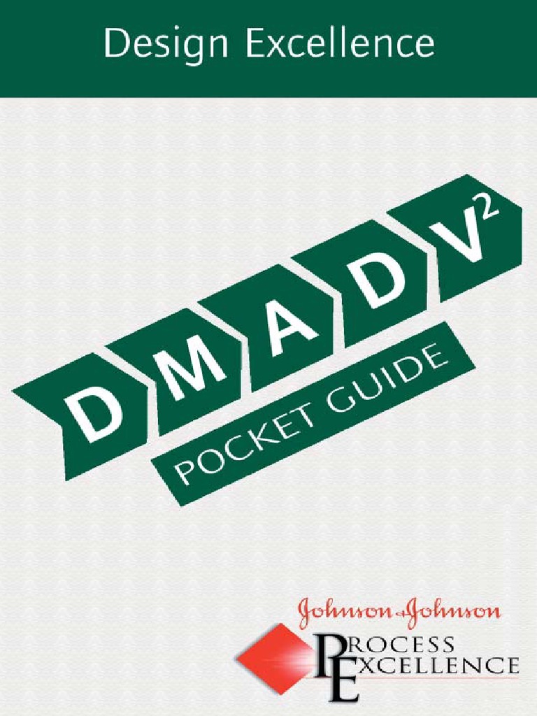 Design For Excellence Pocketguide | PDF | Focus Group | Survey Methodology