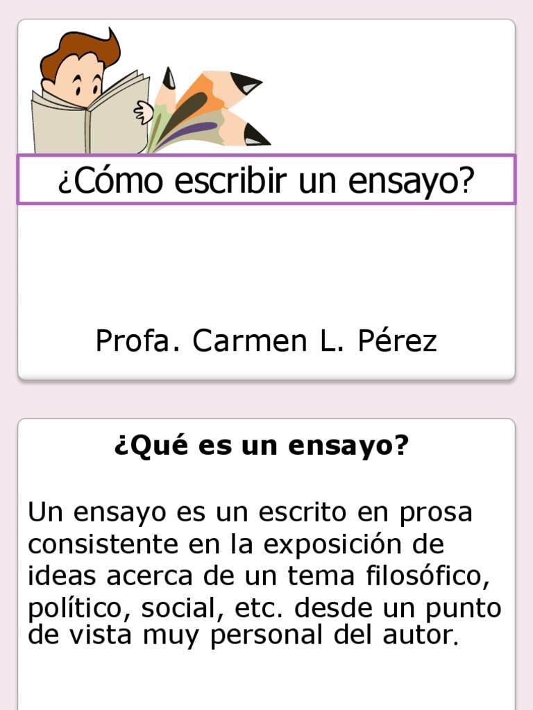 Cómo escribir un ensayo | Ensayos | Interacciones de disciplina académica