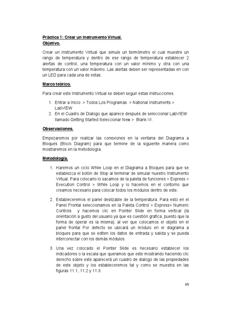 Labview Practicas | PDF | Adquisición de datos | Windows XP