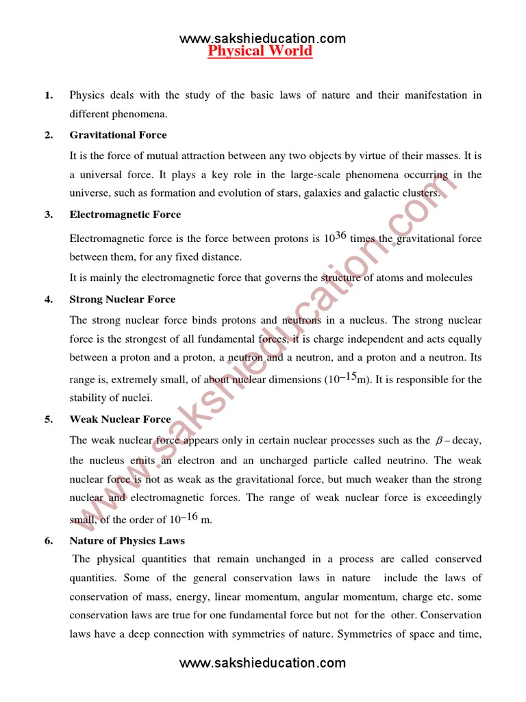Physics Review | PDF | Nuclear Physics | Observational Error