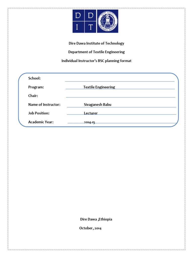 SGB TED Individual BSC Plan Cascading Format | PDF | Competence (Human ...