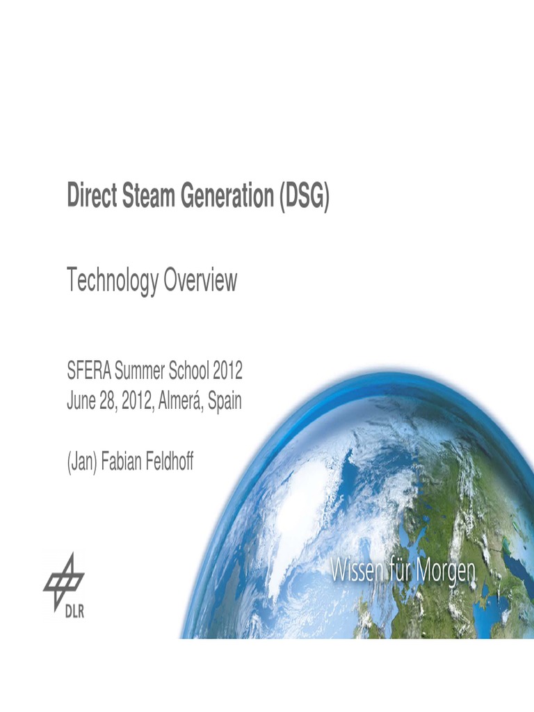 Direct Steam Generation Technology Overview | PDF | Steam Engine ...