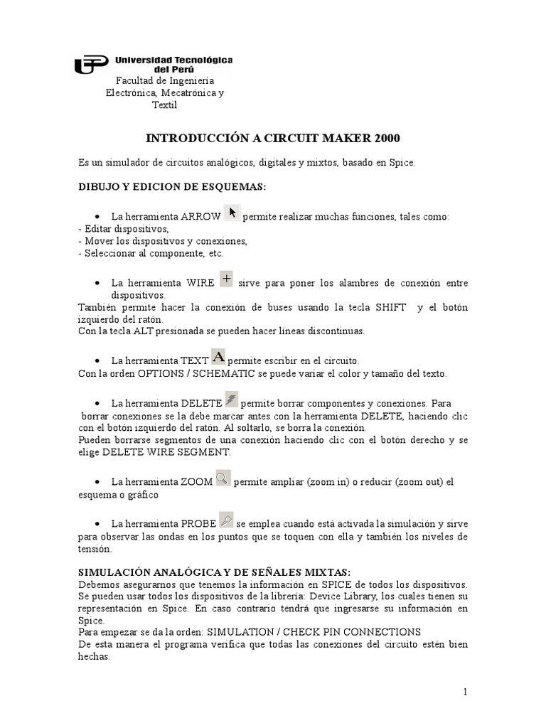 Circuit Maker 2000 | PDF | Point and Click | especia