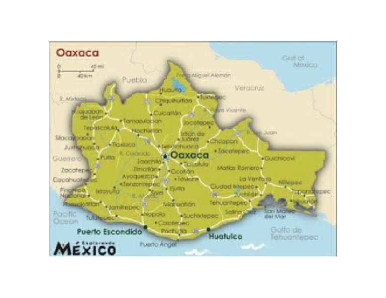 Hidrografia de Oaxaca | PDF