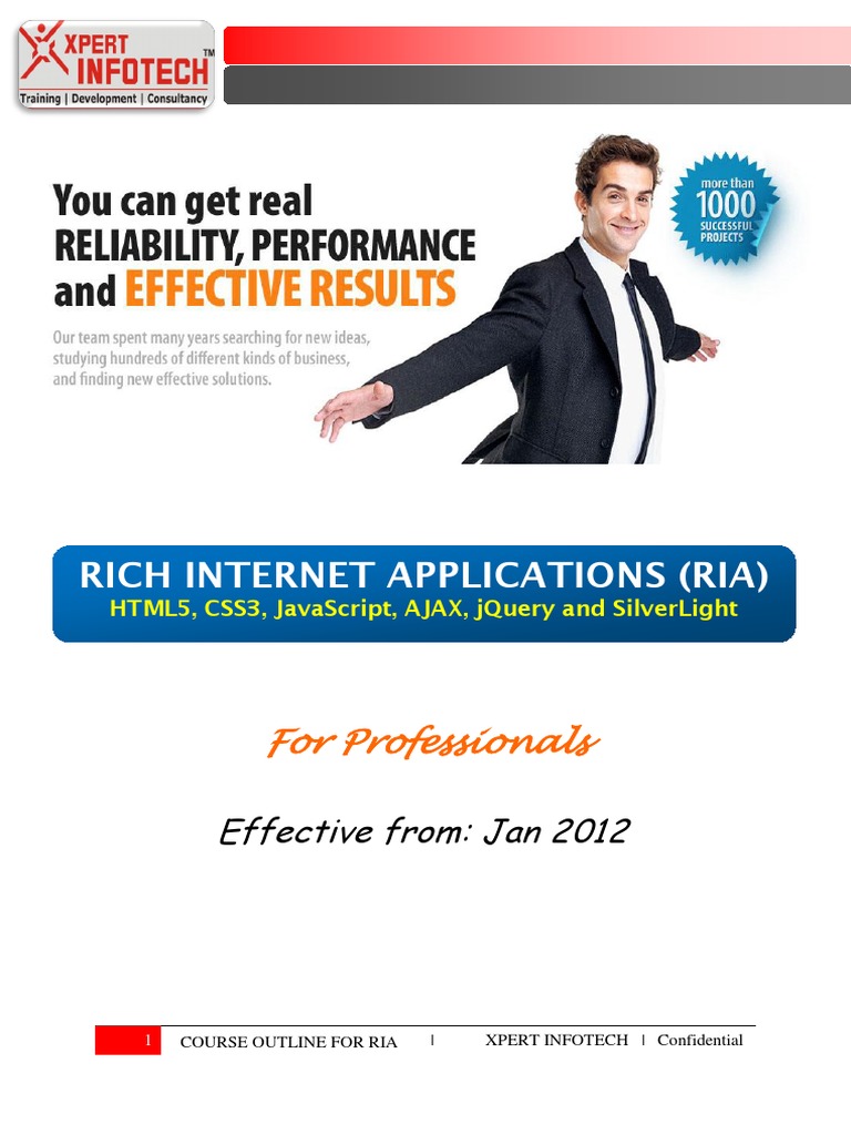 RIA Course: HTML5, CSS3, JS, jQuery | PDF