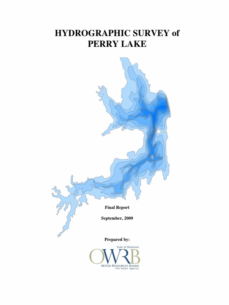 Perry Lake Hydrographic Survey Report | PDF | Geographic Information ...