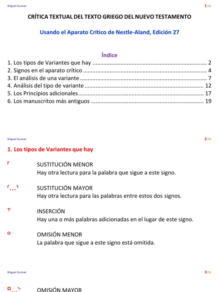 Crítica Textual Manual | PDF | Crítica textual | Escritura
