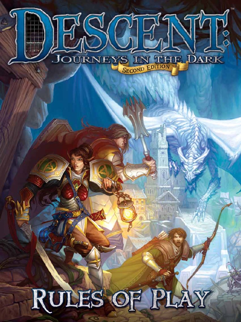 Descent: Journeys in The Dark 2nd Edition Rulebook | PDF | Gaming | Leisure