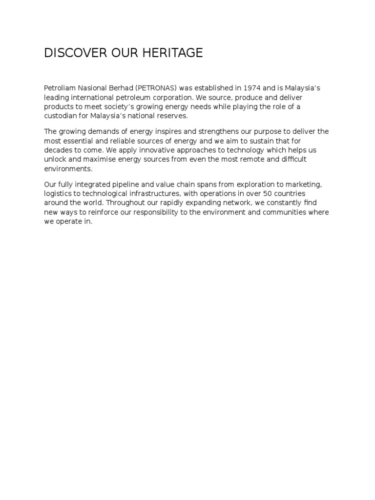 Discover Our Heritage | PDF | Technology & Engineering