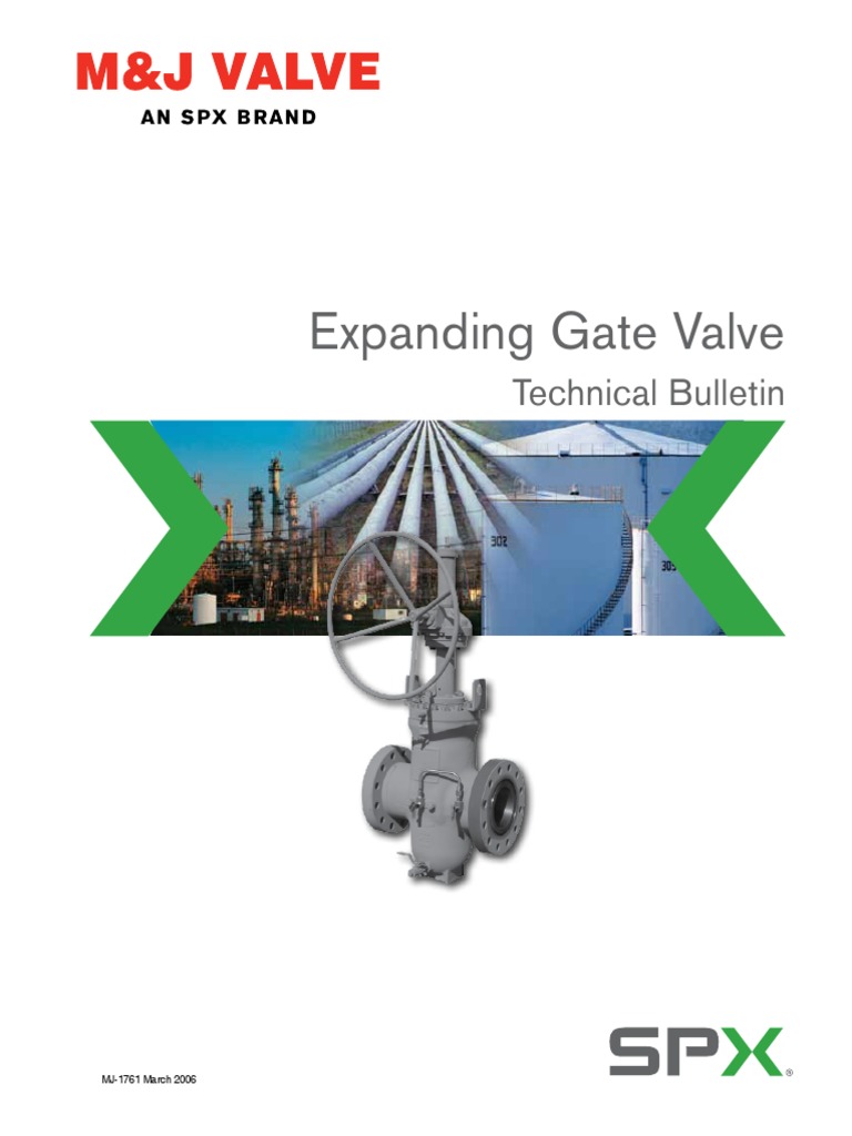 Mj-1761-Us Expanding Gate Valve Technical MJ | PDF