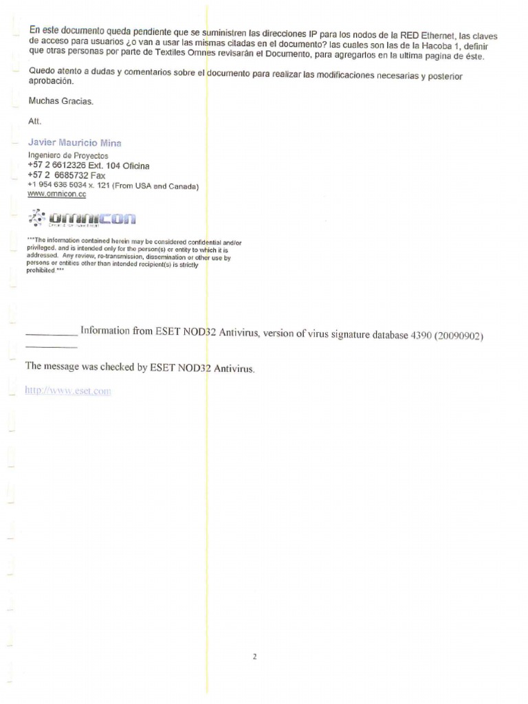 Omnicon Hacoba 1° Parte | PDF