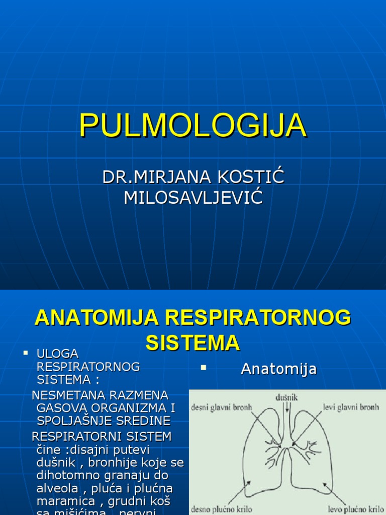 Pulmologija 2 | PDF