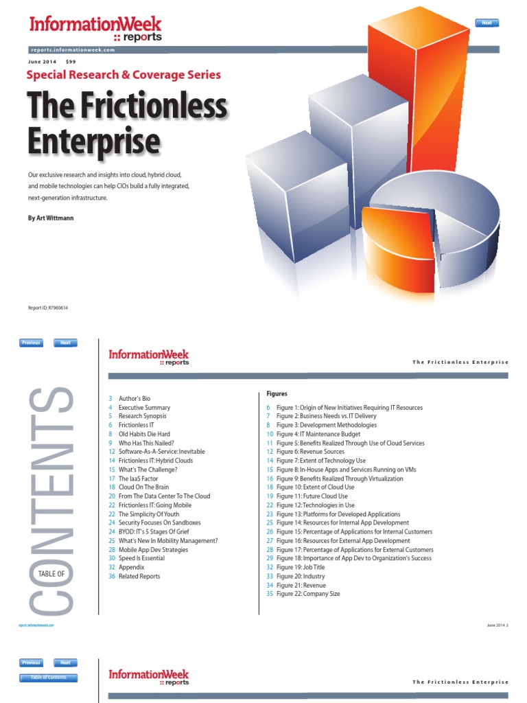 The Frictionless Enterprise: Special Research & Coverage Series | PDF ...