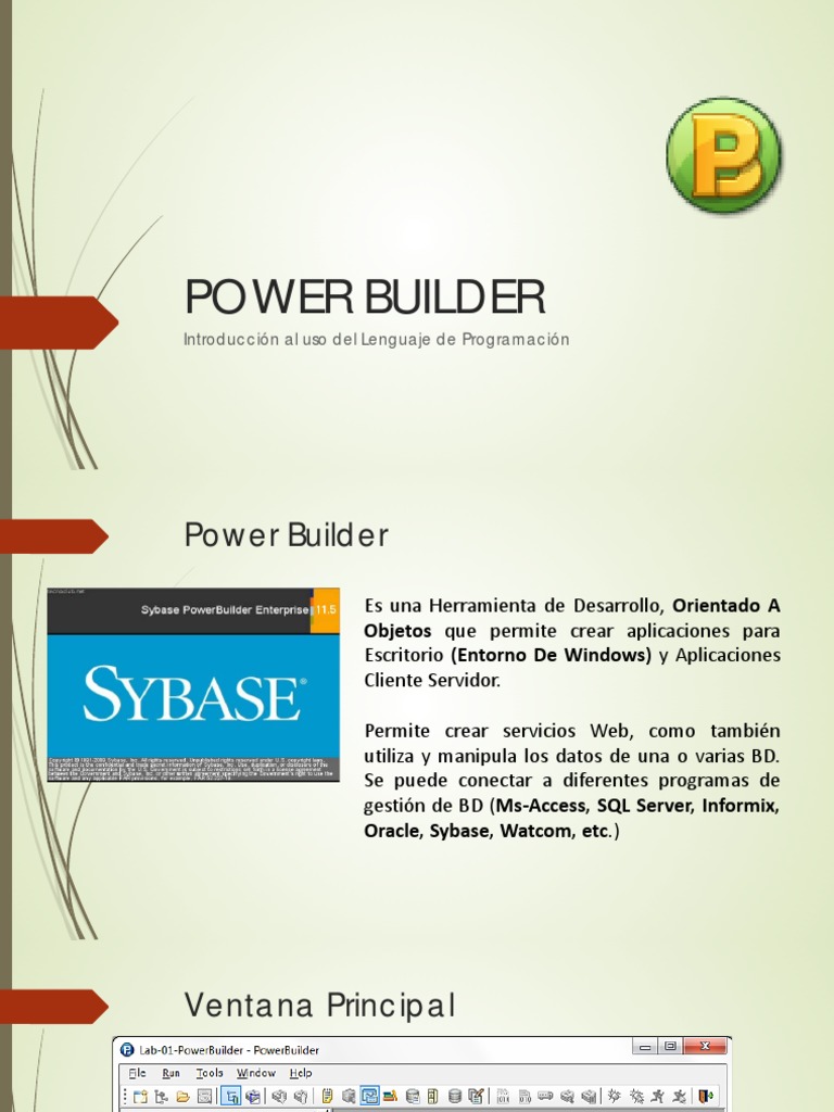 03 PowerBuilder | PDF | Informática