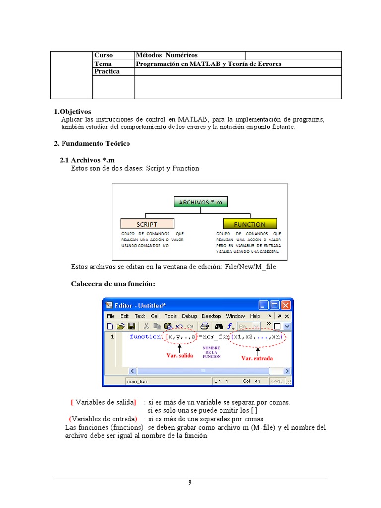MATLAB: Control y Teoría de Errores | PDF | Poco | Point and Click