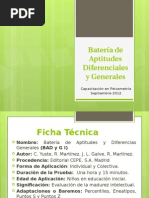 Ficha Tecnica Bat-7 | PDF | Inteligencia | Cociente de inteligencia
