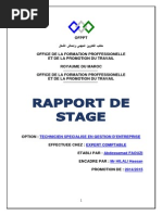 Rapport de Stage Ofppt | PDF | Facture | Comptabilité