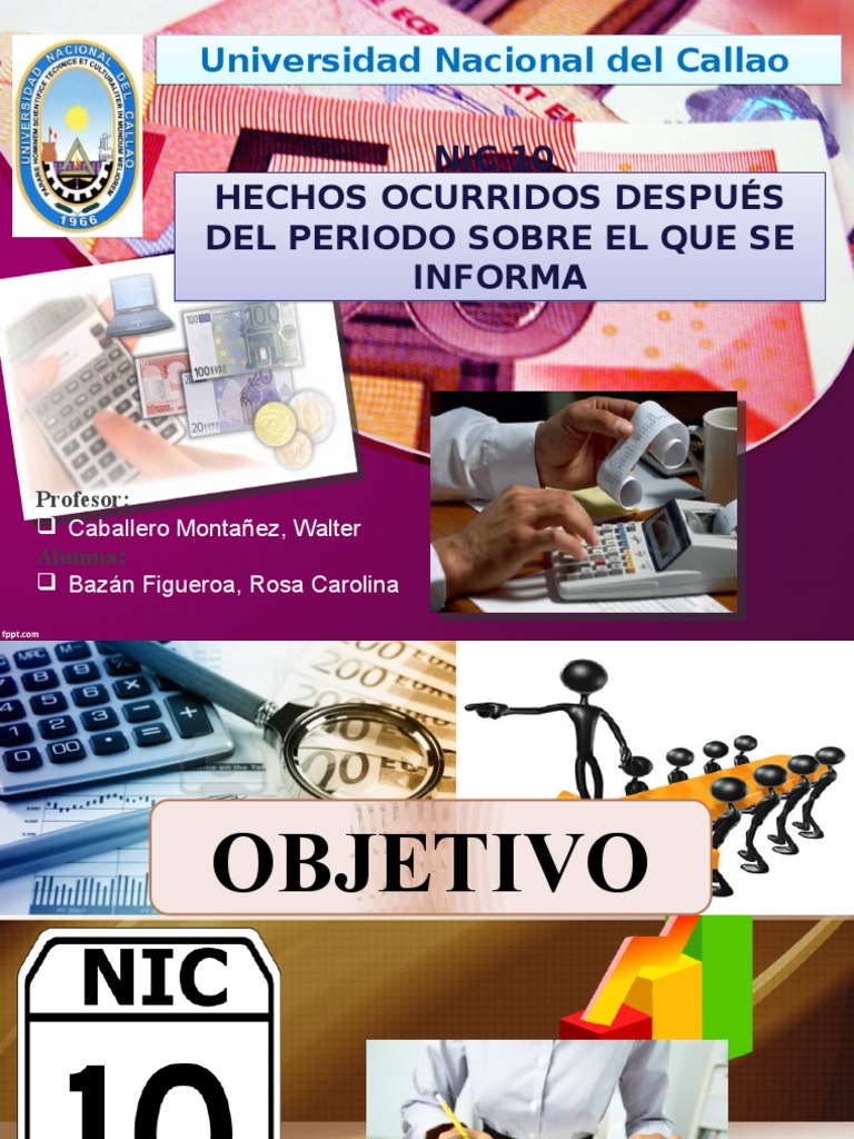 Nic 10 | PDF | normas internacionales de INFORMACION FINANCIERA | Dividendo